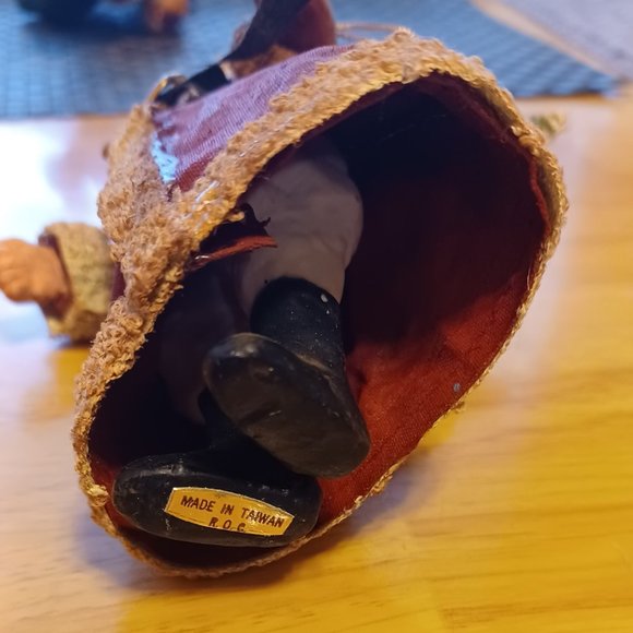 Un-Branded R.O.C. | Holiday | Vintage Paper Macha Santa Figurine ...